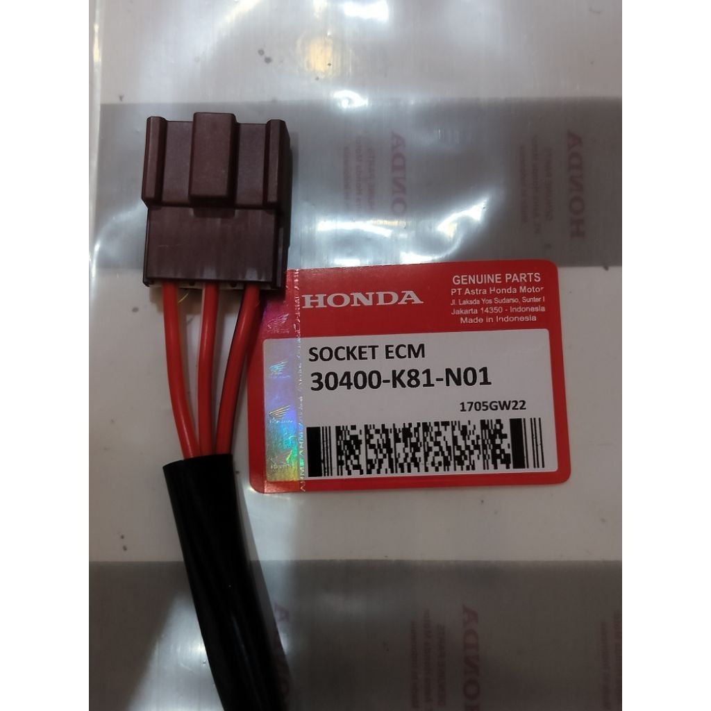 Jual KABEL SOCKET SOKET ECU ECM BEAT FI BEAT ESP BEAT STREET KODE K81 ...