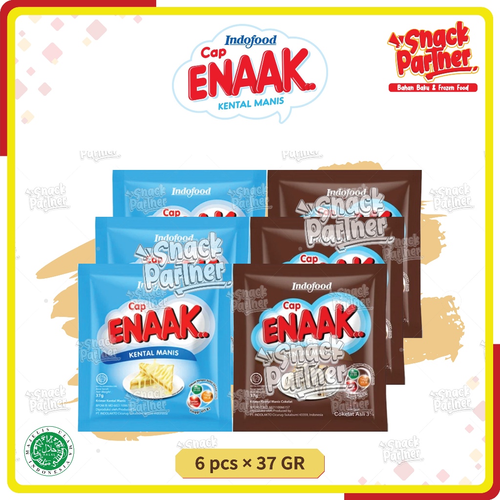 Jual CAP ENAAK (6 SACHET x 37 GR) Sachet by Indofood - Susu Kental ...