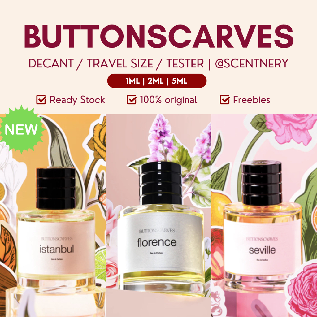 Jual DECANT - BUTTONSCARVES Perfume Florence Istanbul Seville ...