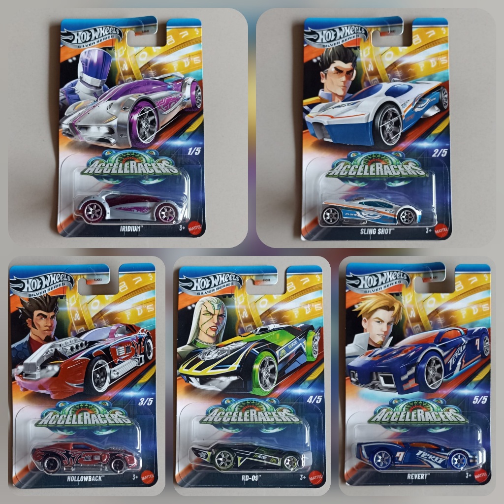 Jual Hot Wheels Silver Series AcceleRacers Iridium Sling Shot ...