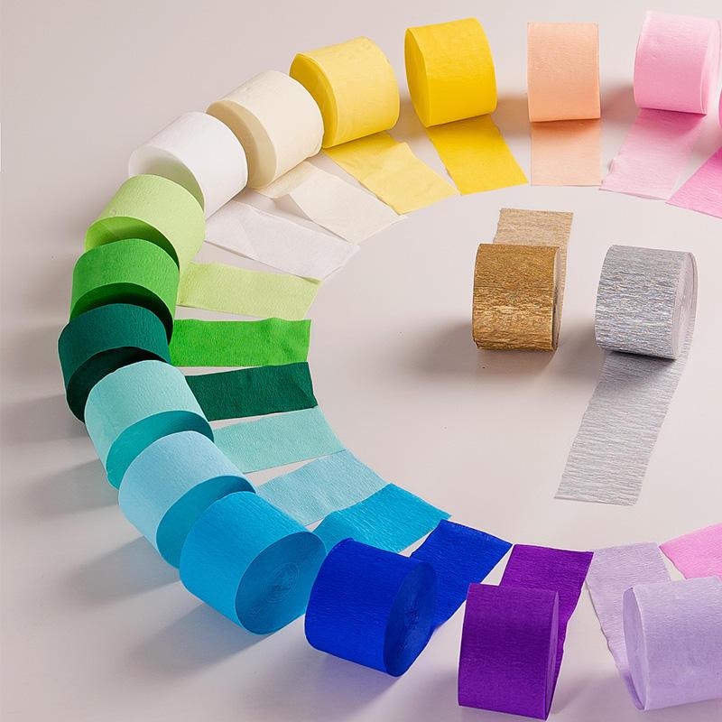 Jual Kertas Krep Roll/Paper Streamer crepe/Kertas Krep Dekorasi ...