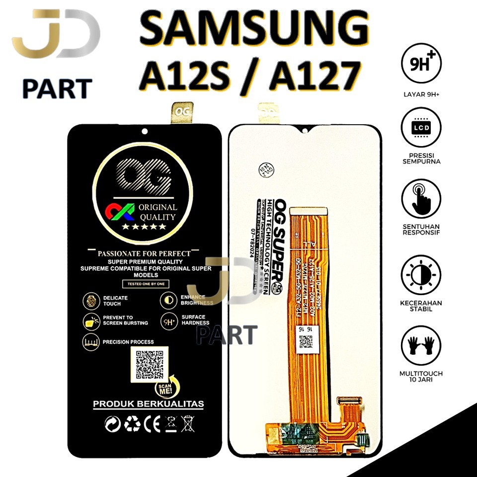 Jual LCD TOUCHSCREEN SAMSUNG A12S / A127 COMPLETE ORIGINAL 100% FULLSET ...