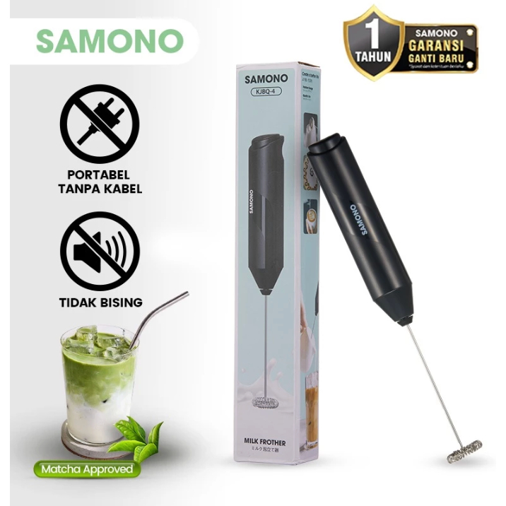 Jual SAMONO Pengocok Susu Milk Frother Elektrik Mixer Portable Foam ...