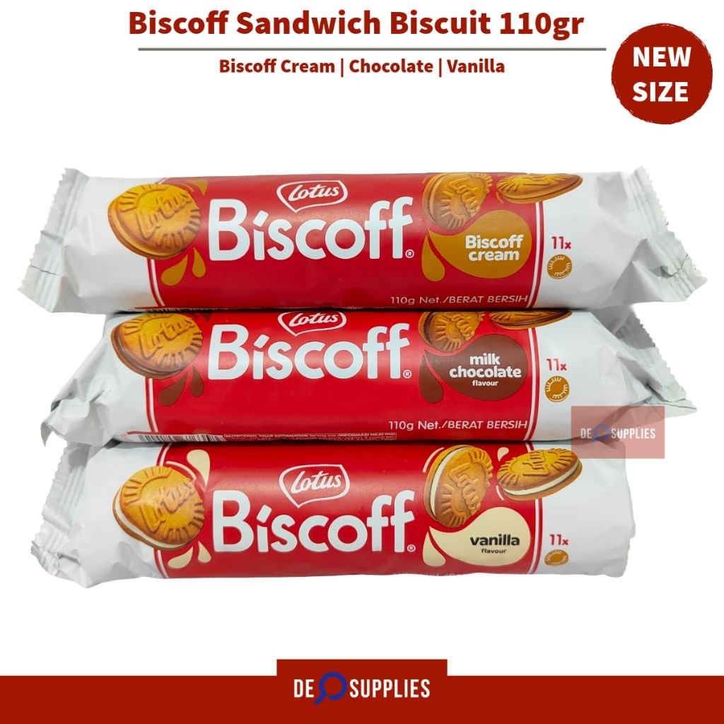 Jual Biskuit Biscoff Sandwich Cookies 110gr - Lotus Biscuit rasa ...