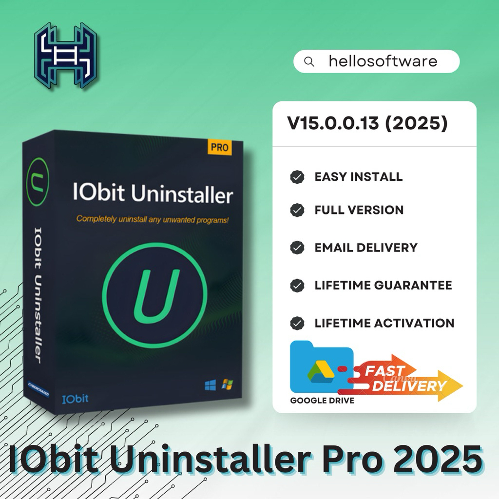 Jual IObit Uninstaller Pro 2025 v15.0.0.13 Full Version (Versi Terbaru ...