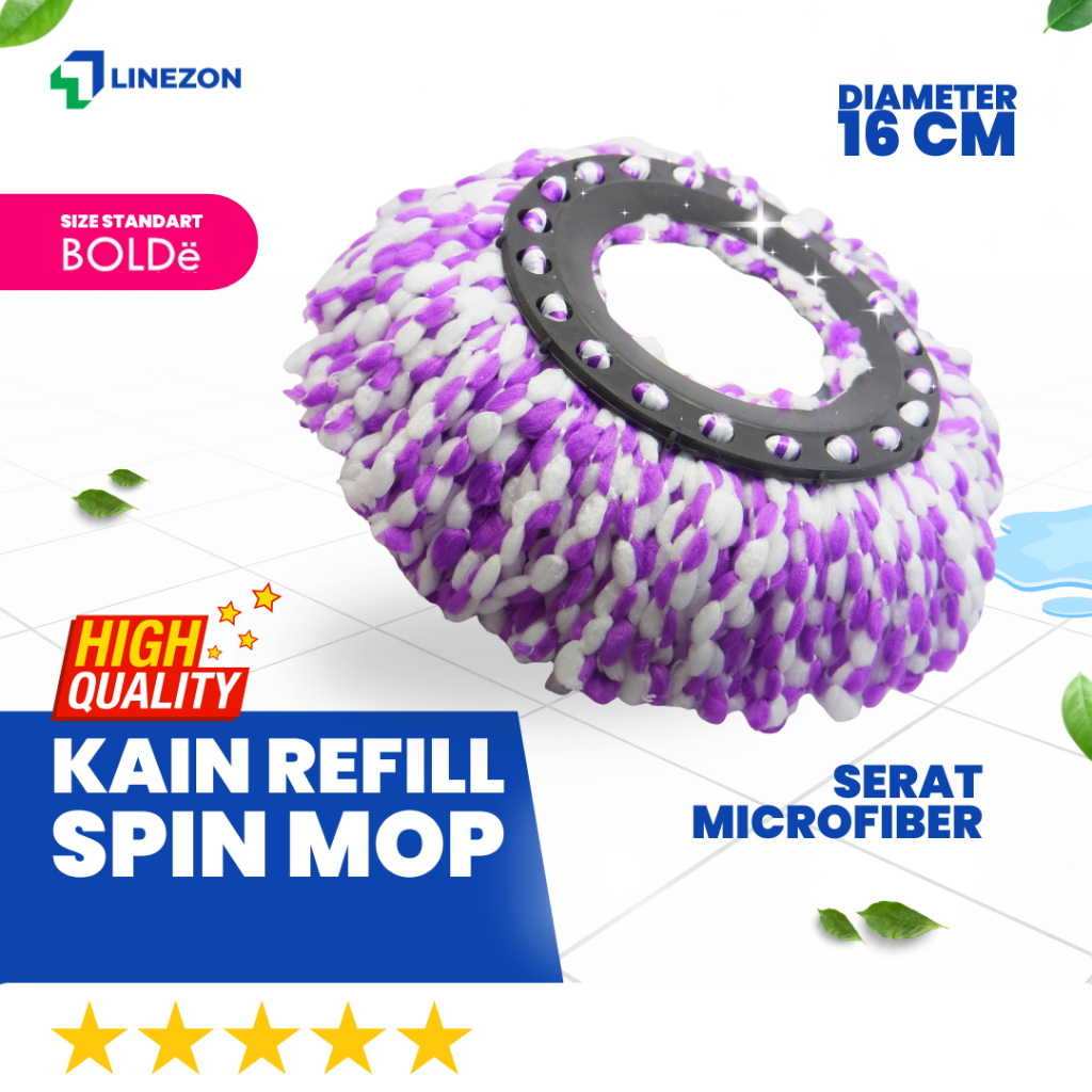 Jual REFILL MOP / REFILL KAIN PEL LANTAI / KAIN PELAN / PEL PUTAR ...
