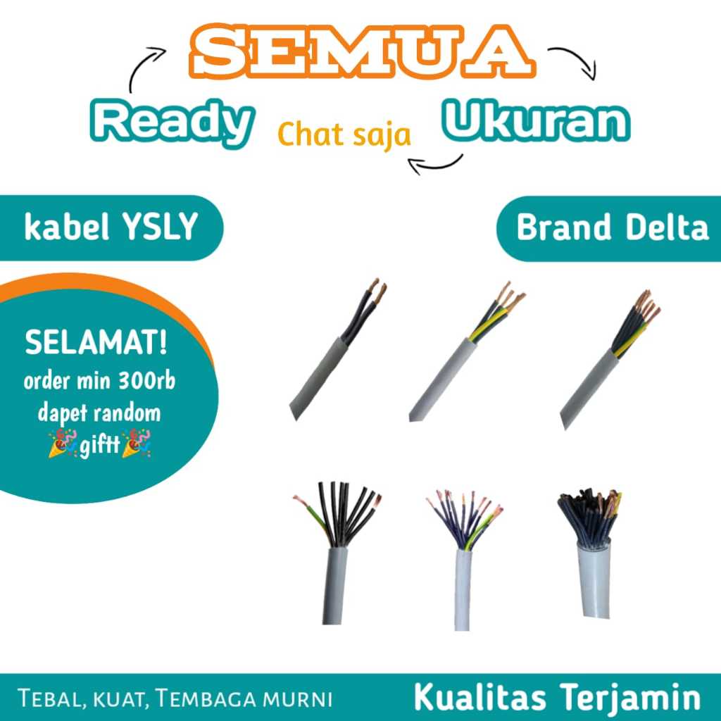 Jual Kabel YSLY-OZ 2x0,75 mm2 | YSLY-OZ 2x0,75 | YSLY-OZ 2x0.75 mm2 ...