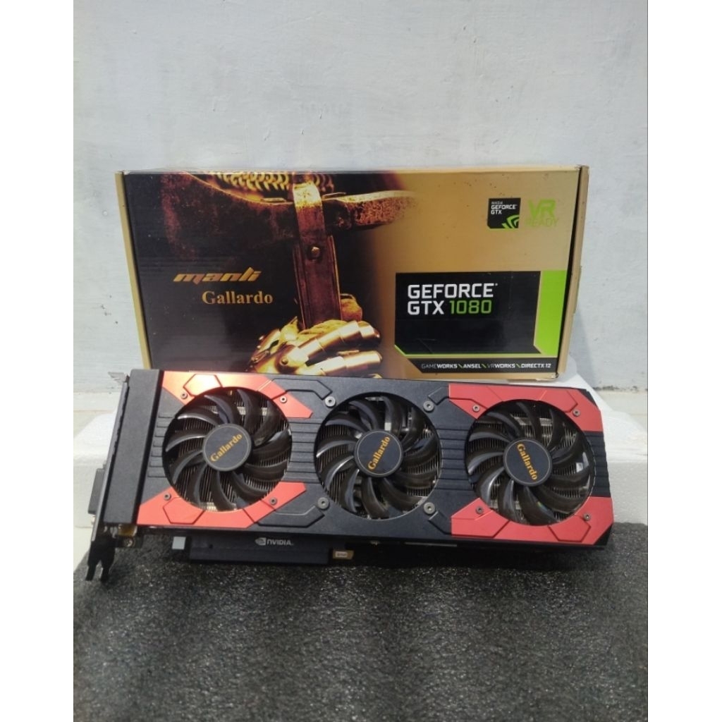 Jual VGA Manli Gallardo GTX 1080 8GB | Shopee Indonesia