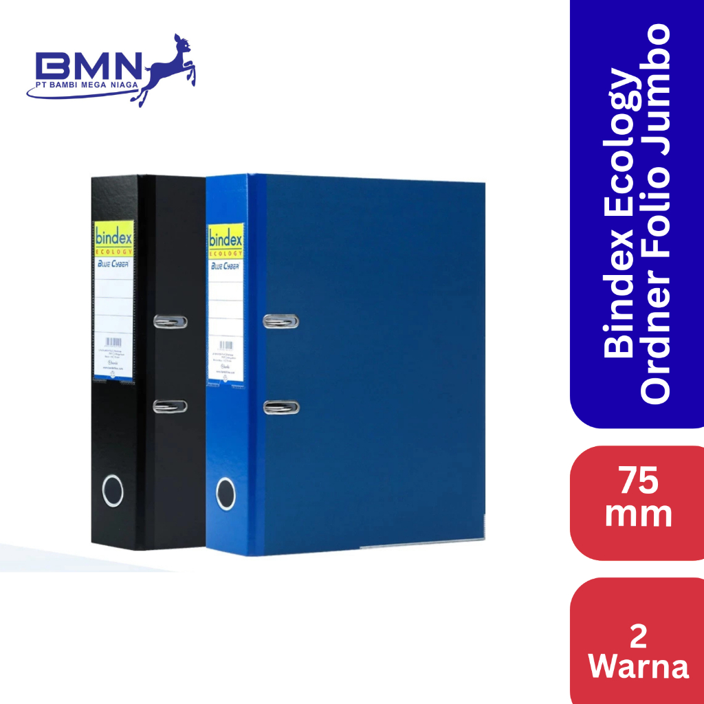 Jual BIndex Ecology Ordner Folio JUMBO SIZE 75 mm Paper Lever Arch File ...