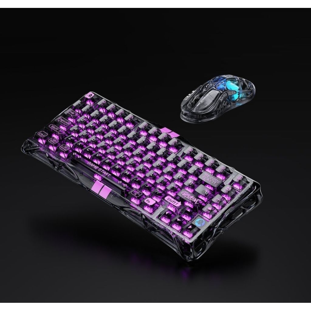 Jual GravaStar Crystal Elite Hall Effect Gaming Set V75 Lite Keyboard ...