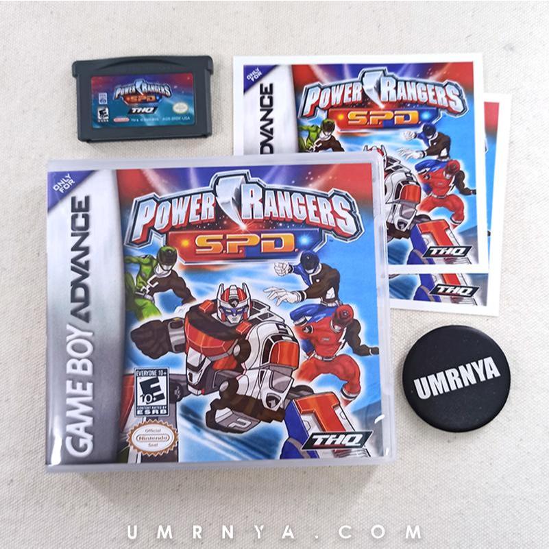 Jual Power Rangers SPD S.P.D Ranger Kaset Original Nintendo Gameboy ...