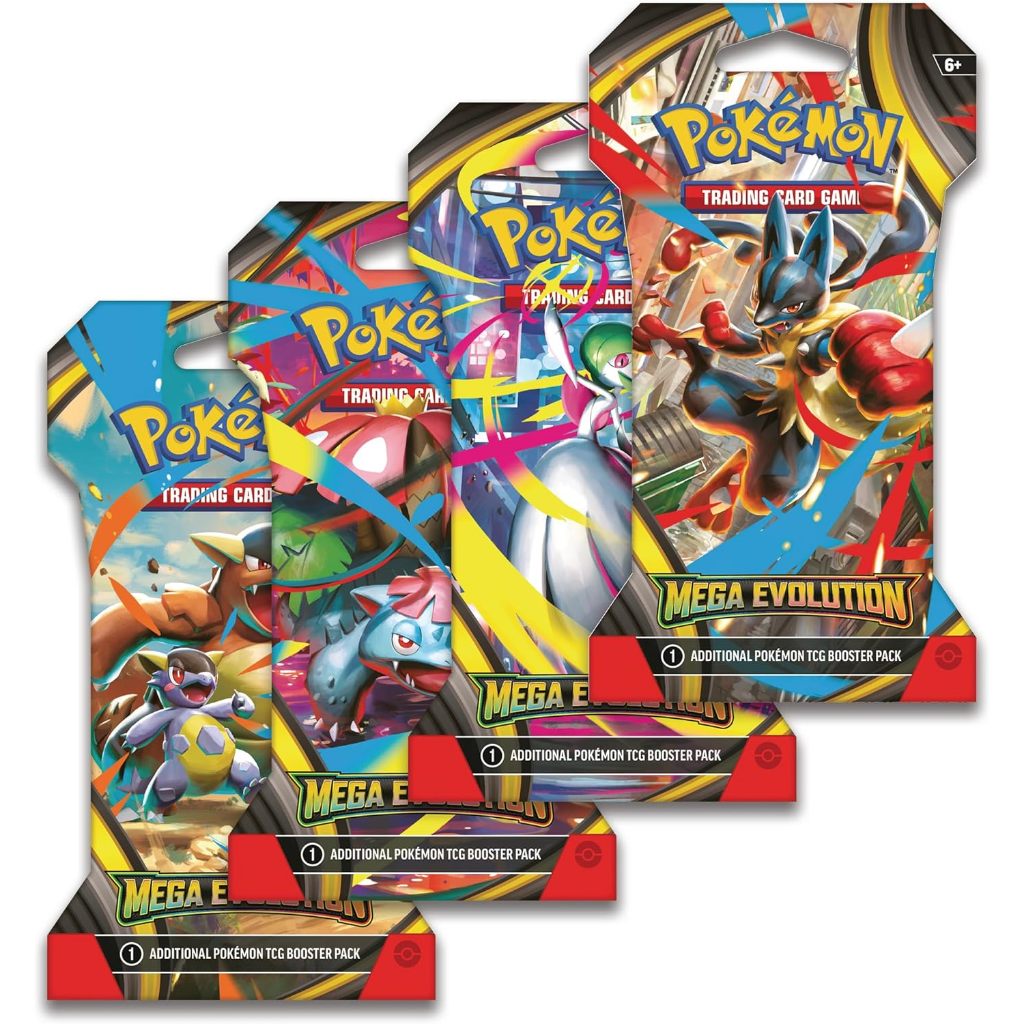 Jual Pokemon TCG: Mega Evolution Sleeved Booster Pack - 10 Cards ...