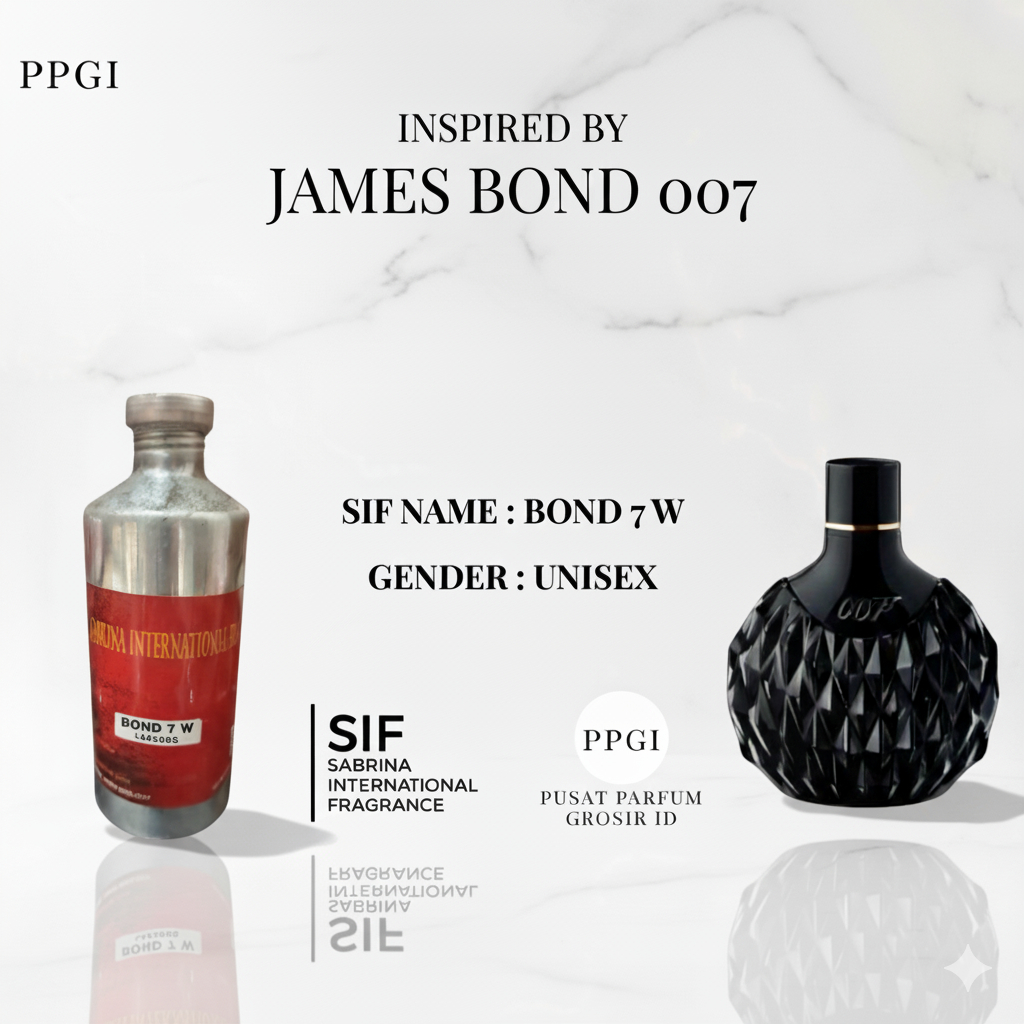 Jual Bibit Parfum BOND 7W INSPIRED BY JAM3S B0ND 007 50ml - 100ml ...