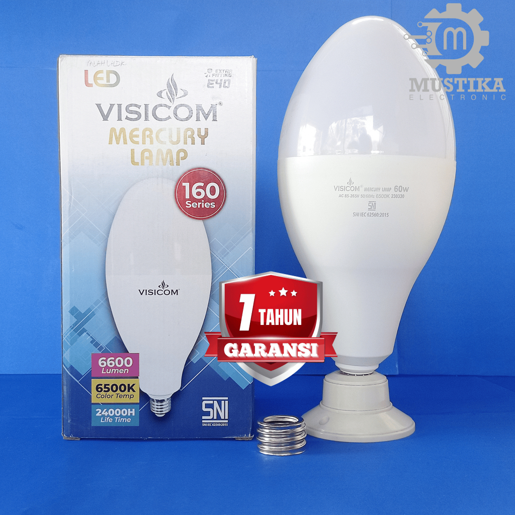 Jual LAMPU LED VISICOM MERCURY 60 WATT /mercury visicom 60 watt ...