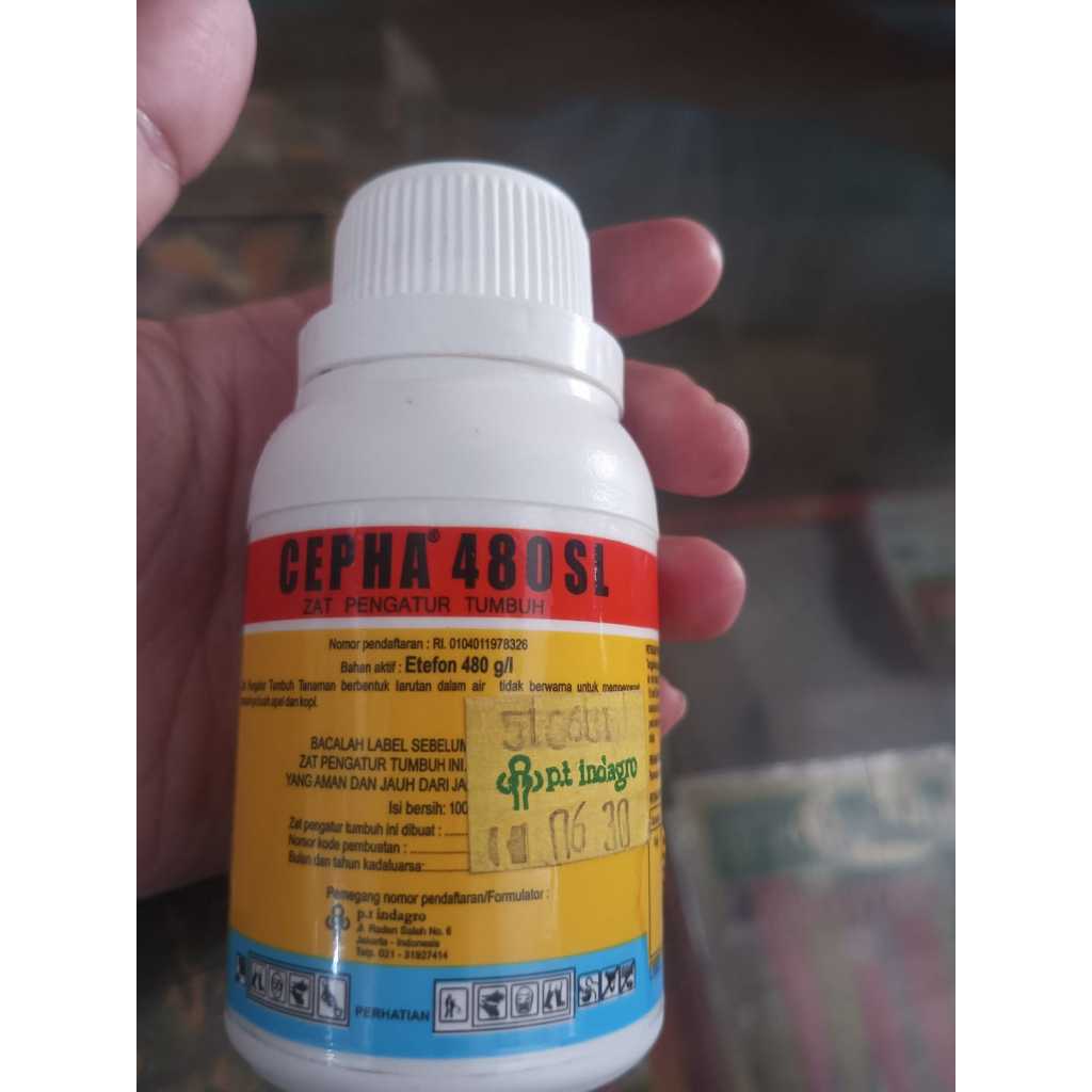 Jual ZPT Cepha 480 SL 100 ml Pematang Buah Zat Pengatur Tumbuh Pemasak ...