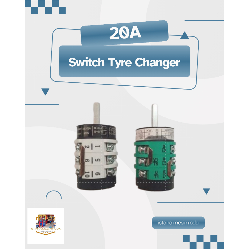 Jual switch 20 Amper tyre changer / Switch pemutar meja mesin pembuka ...