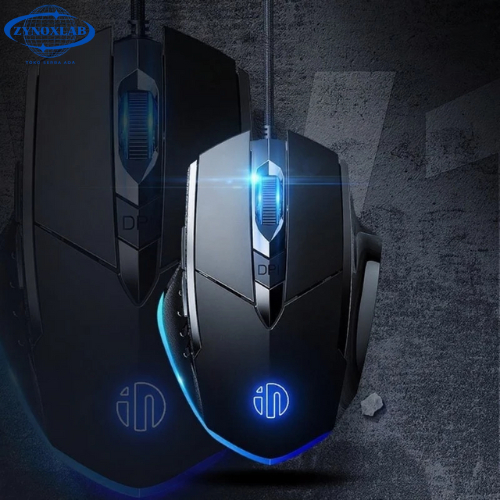 Jual Inphic W1 RGB Wired Gaming Mouse 3200 DPI, 6-Keys 3D Style ...