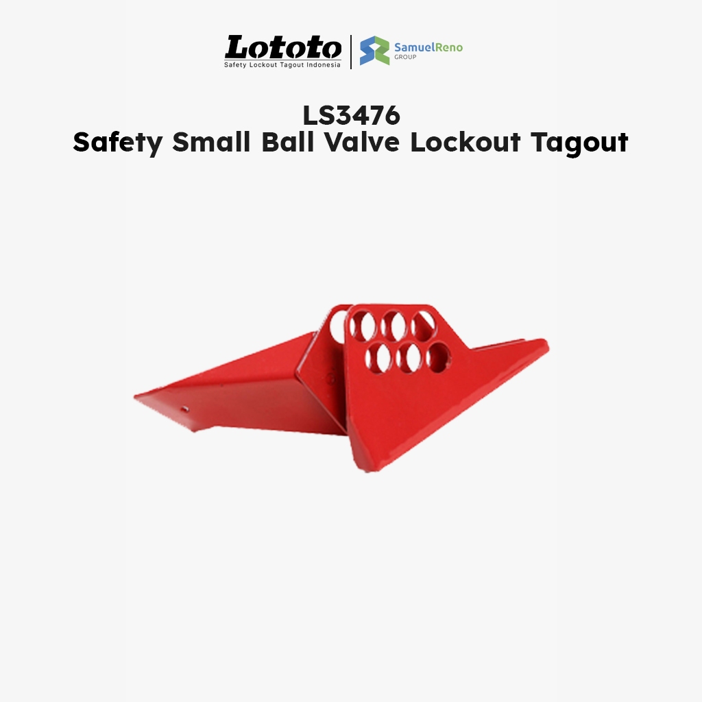 Jual Lototo Safety Small Ball Valve Lockout Tagout - LS3476 | Shopee ...
