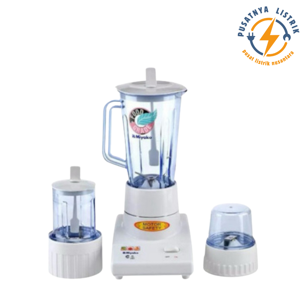 Jual [BISA COD] Miyako Blender BL 102 PL Blender Plastik 3 Tabung 3 in ...