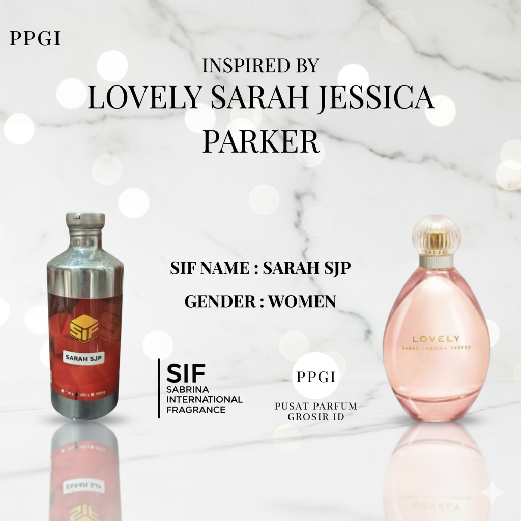 Jual Bibit Parfum SARAH SJP INSPIRED BY L0VELY SARAH JESSICA PARK3R ...