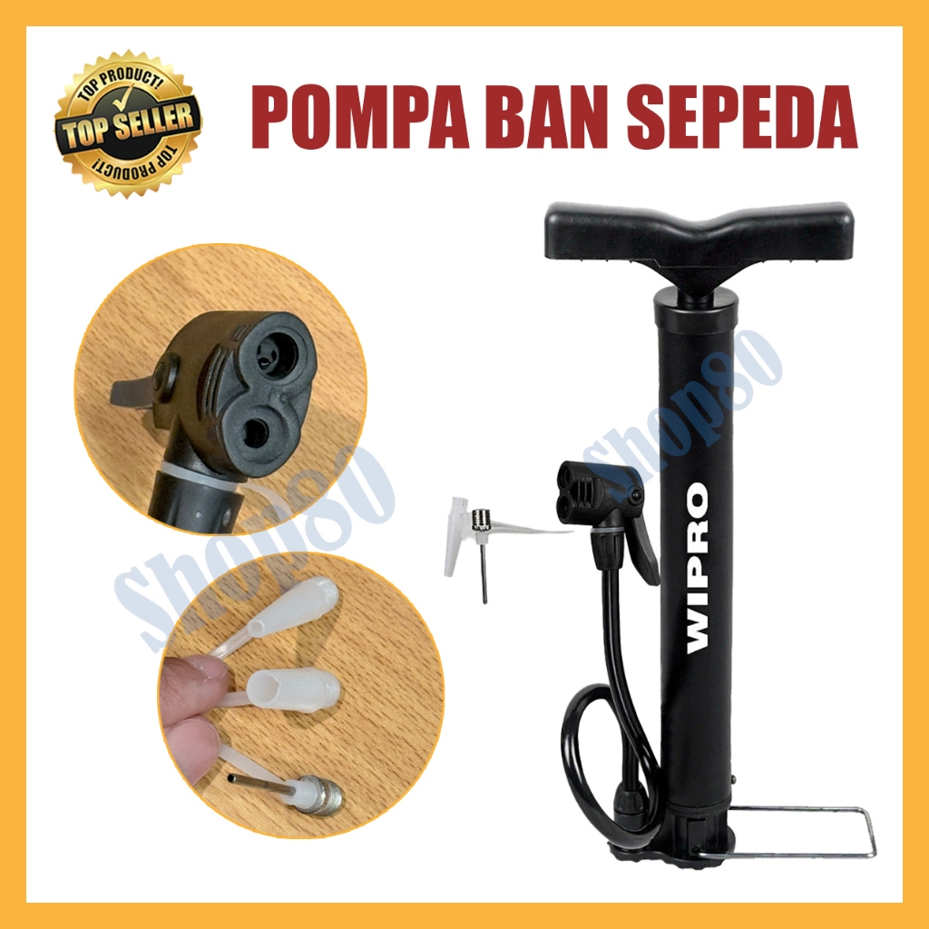 Jual Wipro Pompa Sepeda Tabung WP3867 Tabung Pendek JG 300 Hand Pump ...