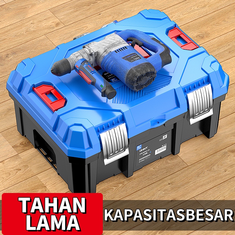 Jual Tool Box Besar 22/24Inch Bahan PP Tool box set lengkap/2 layaer ...