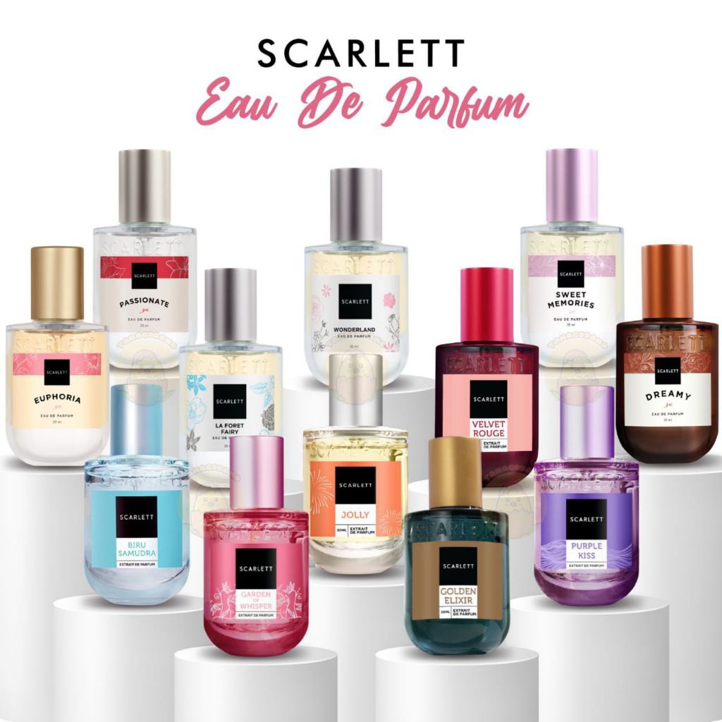 Jual [ ORI ] Scarlett Eau De Parfum 30ml || Parfum ciri khas scarlett ...