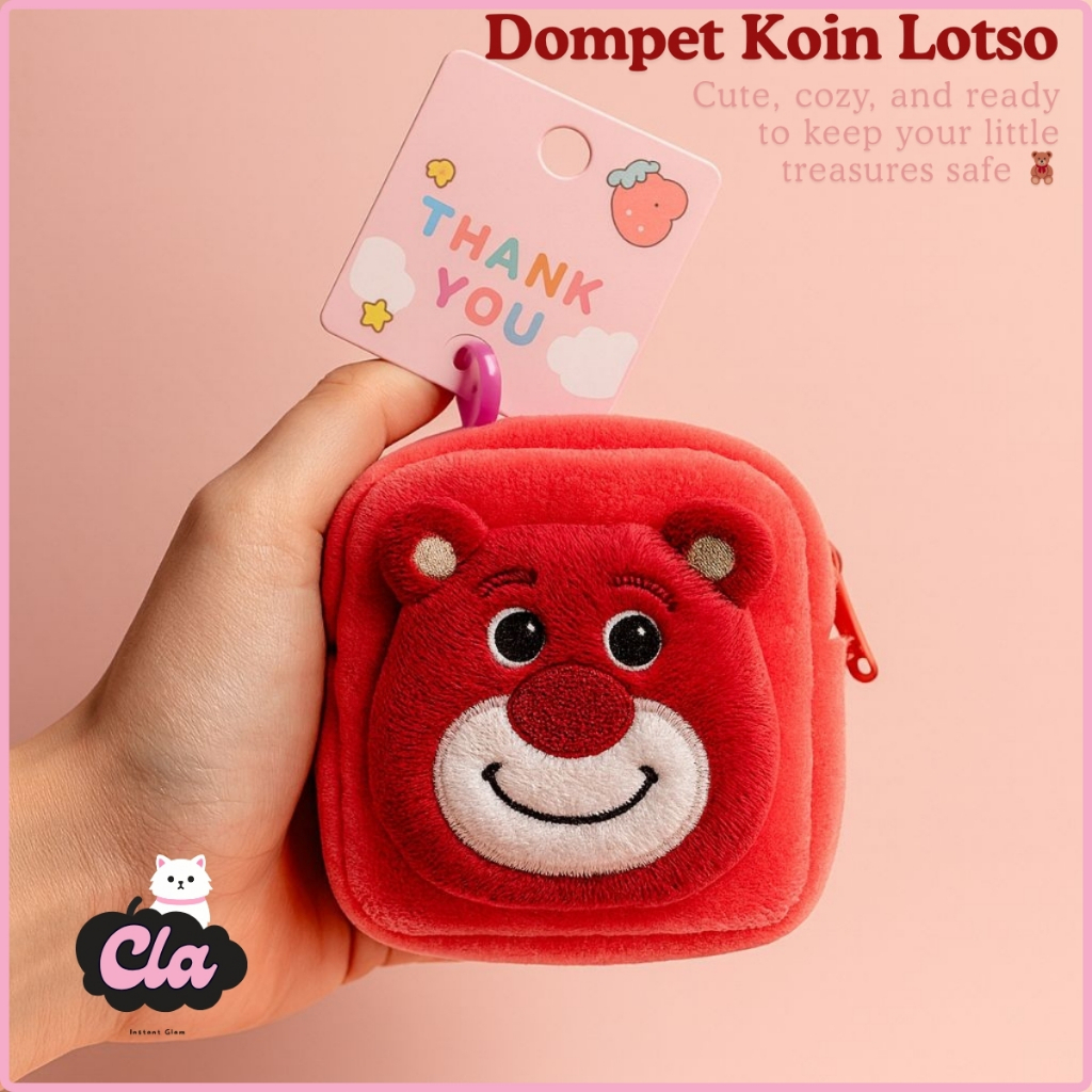 Jual CLA - Pouch Koin Lotso | Shopee Indonesia