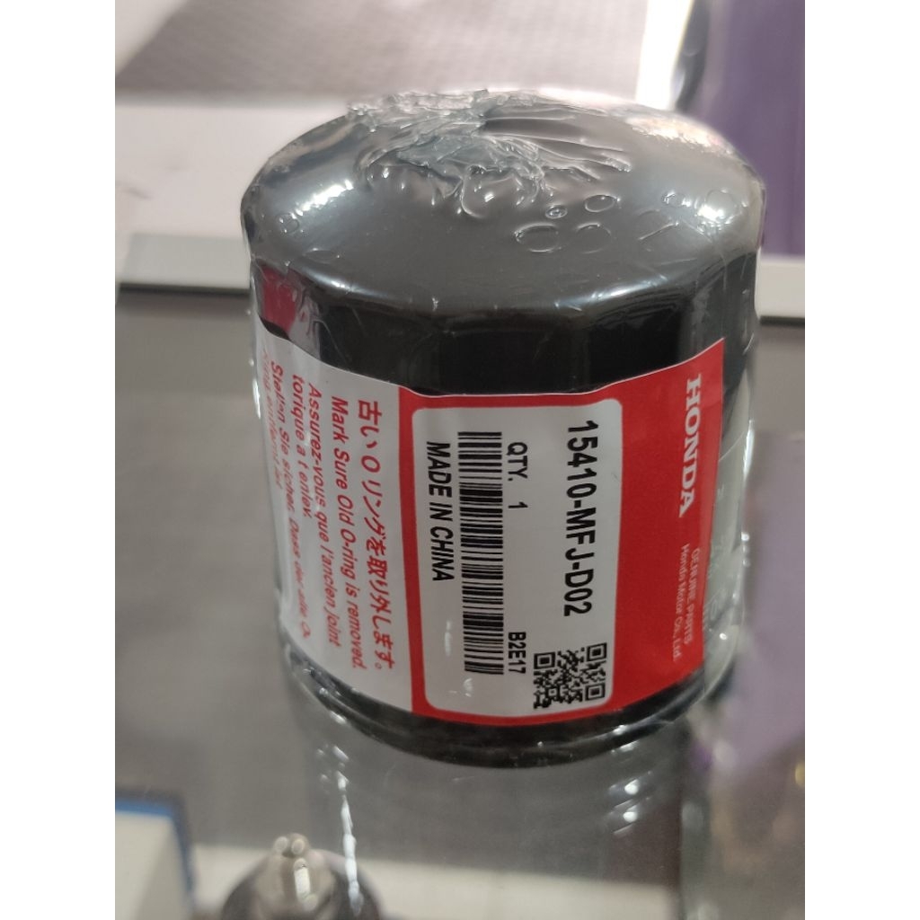 Jual filter oli honda forza original honda thailand | Shopee Indonesia