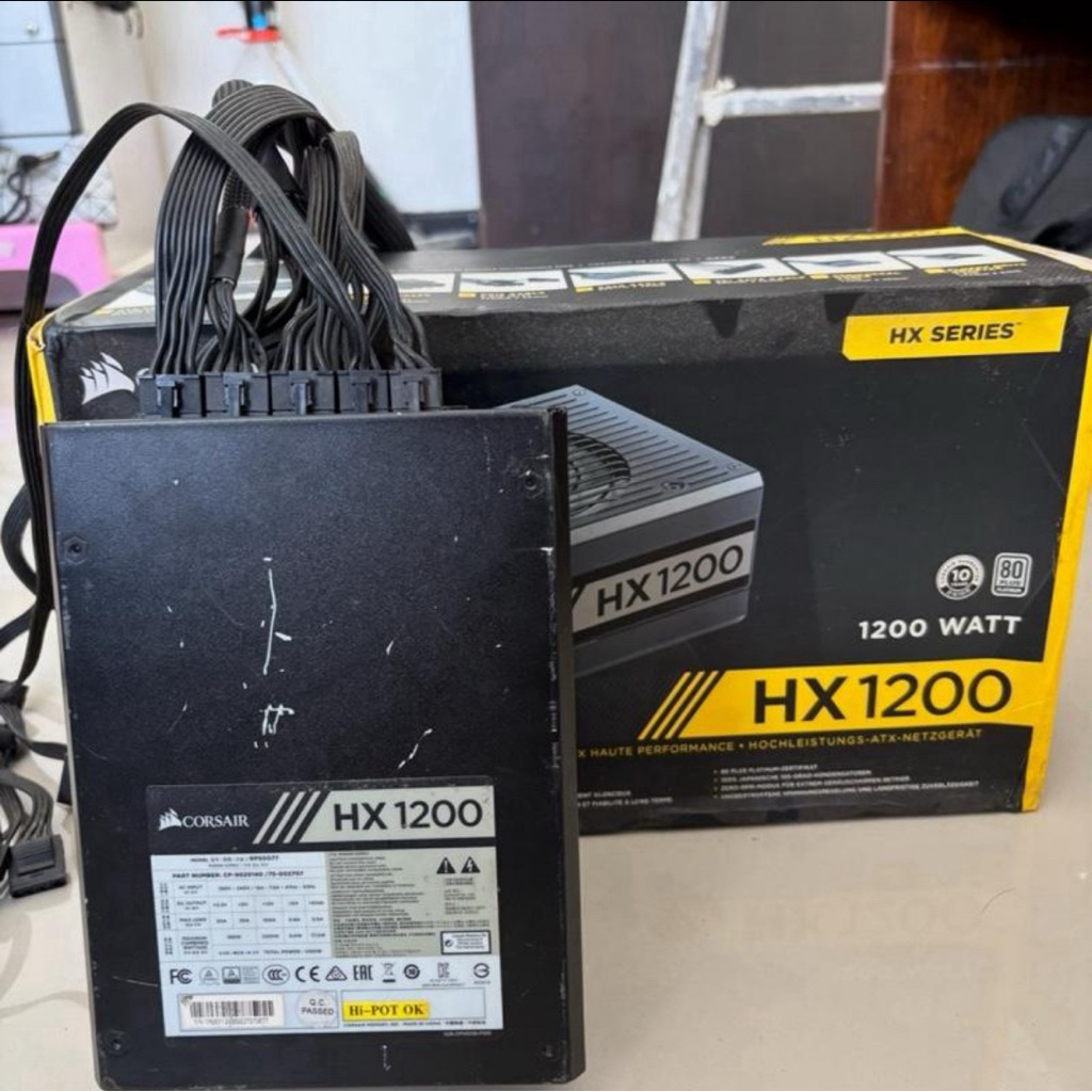 Jual PSU Corsair HX1200 80+ Platinum Full Modular Power Supply | Shopee ...