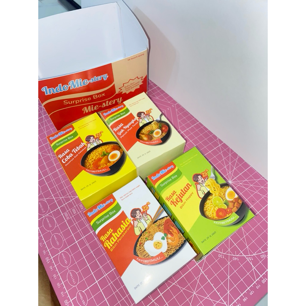 Jual IndoMie-stery Surprise Box – Blind Box Mie Instan Edisi Spesial ...