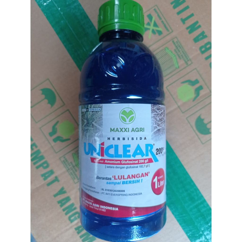 Jual UNICLEAR 200 SL - ISI 1 LITER - AMONIUM GLUFOSINAT - PEMBASMI ...