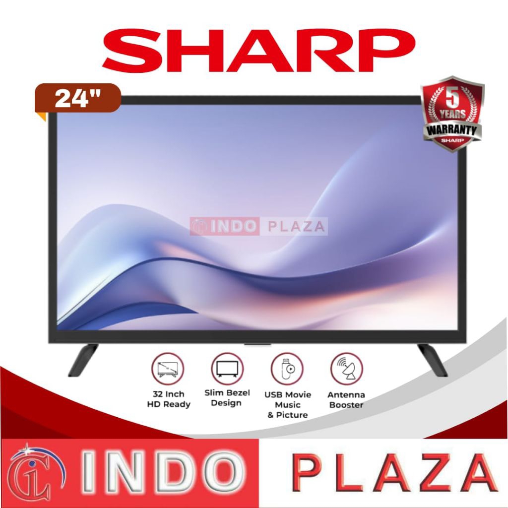 Jual TV SHARP 24 Inch DIGITAL 2T-C24GD / 2T-C24HD1500i | Shopee Indonesia
