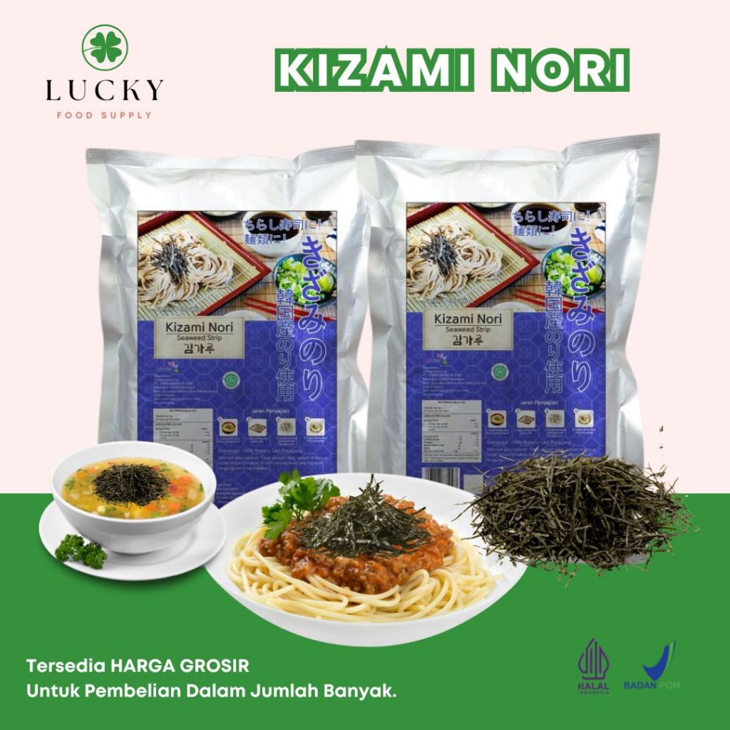 Jual Kizami Nori Java Super Food | Shredded Nori | Irisan Rumput Laut ...