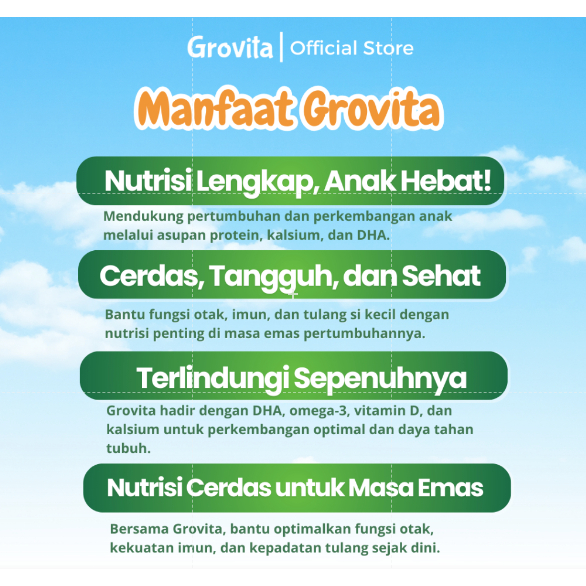Jual Grovita - 2 BOX Susu Ekstrak Ikan Salmon DHA EPA untuk Anak Tinggi ...