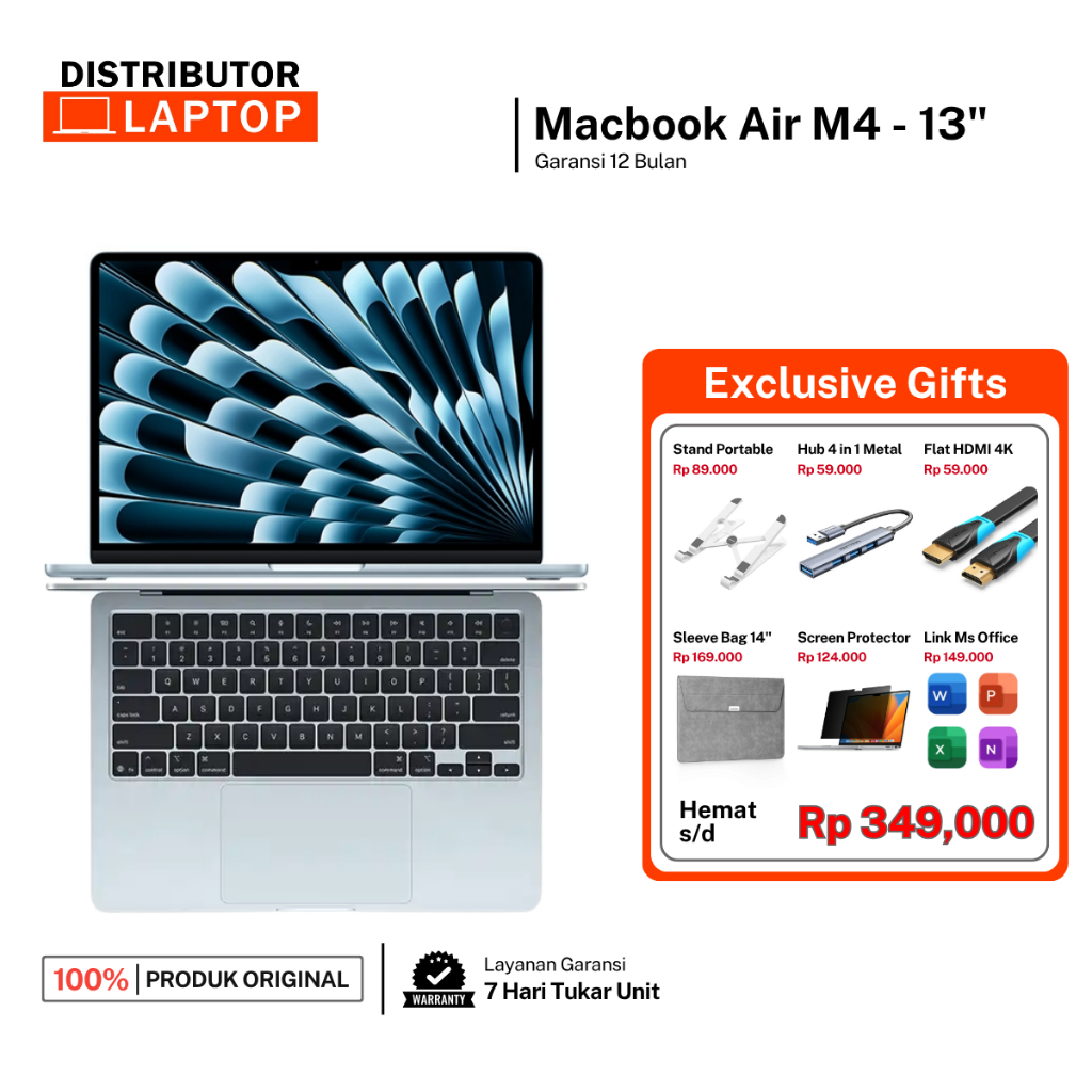 Jual Exclusive Gifts - Macbook Air M4 2025 - 13 Inch [ 24GB / 512GB ...