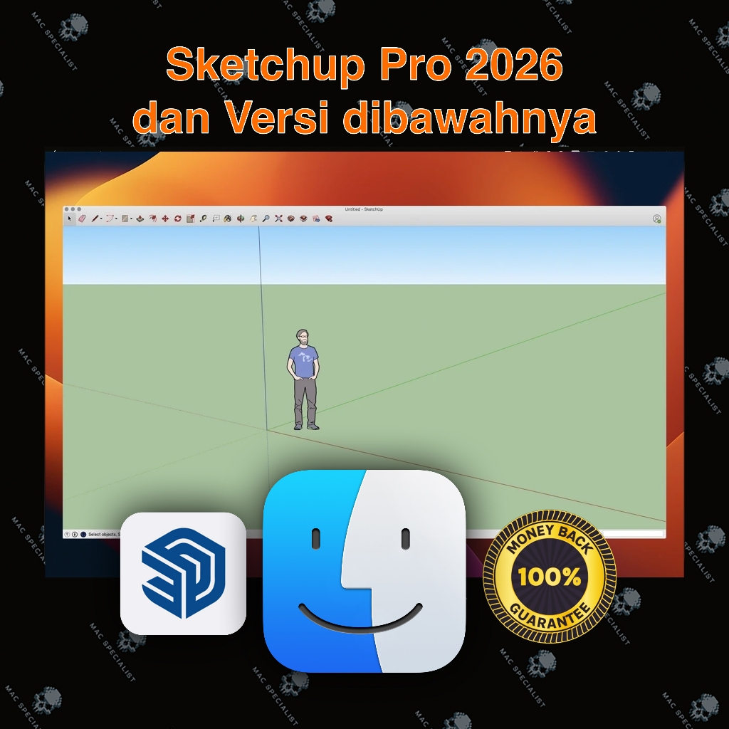 Jual SketchUp Pro 2026 Full Version Macbook | Mac App | Shopee Indonesia