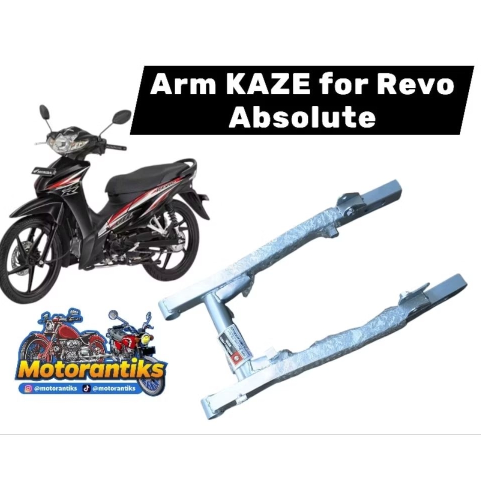 Jual Arm Kaze Repro Silver + Karet + Setelan Rantai + kupingan PNP ...