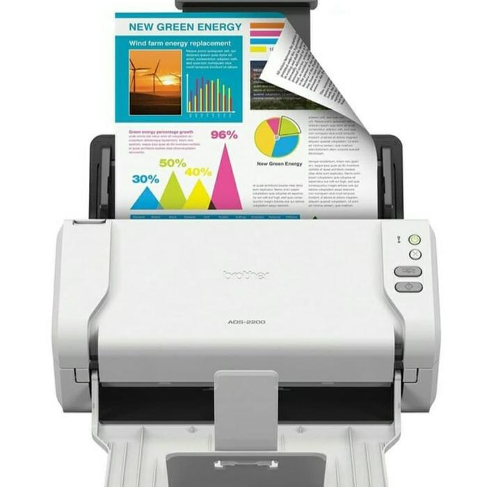 Jual Scanner Brother ADS-2200 35ppm Adf 50 Duplex ADS2200 | Shopee ...