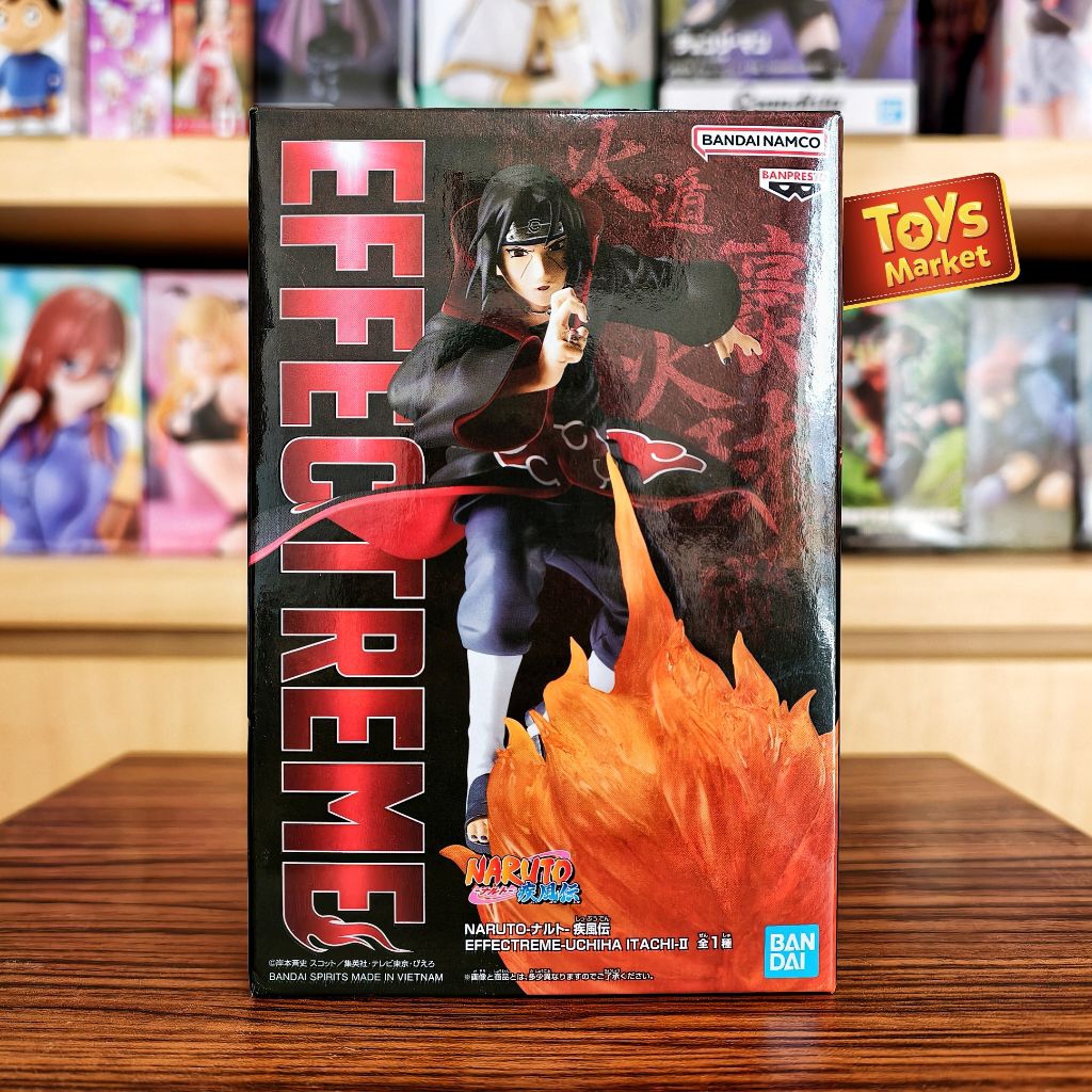 Jual BANDAI Effectreme Figure Naruto Shippuden - Uchiha Itachi | Shopee ...