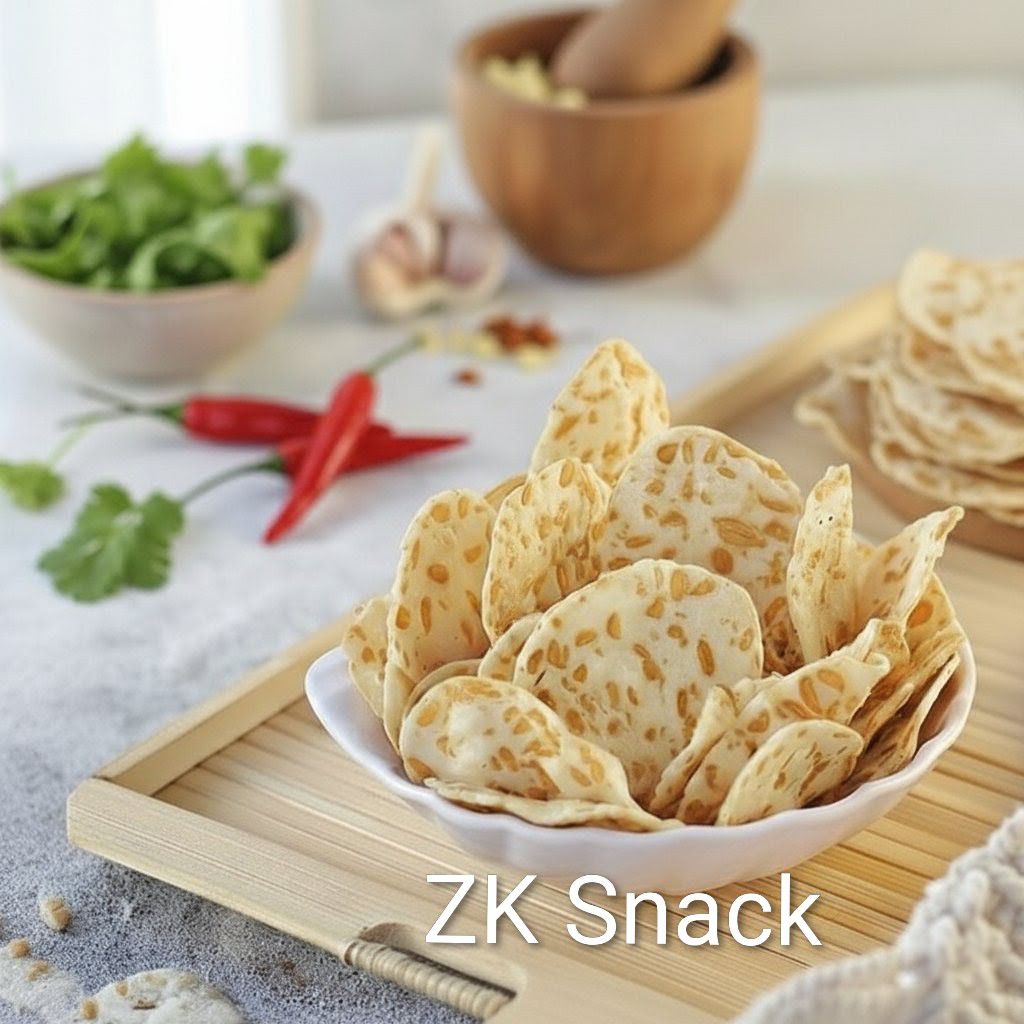 Jual kripik tempe sagu 250gr gurih dan renyah promo murah | Shopee ...