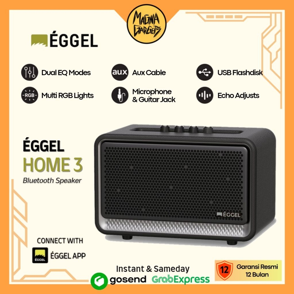 Jual Eggel Home 3 Portable Bluetooth Speaker with Karaoke Function ...