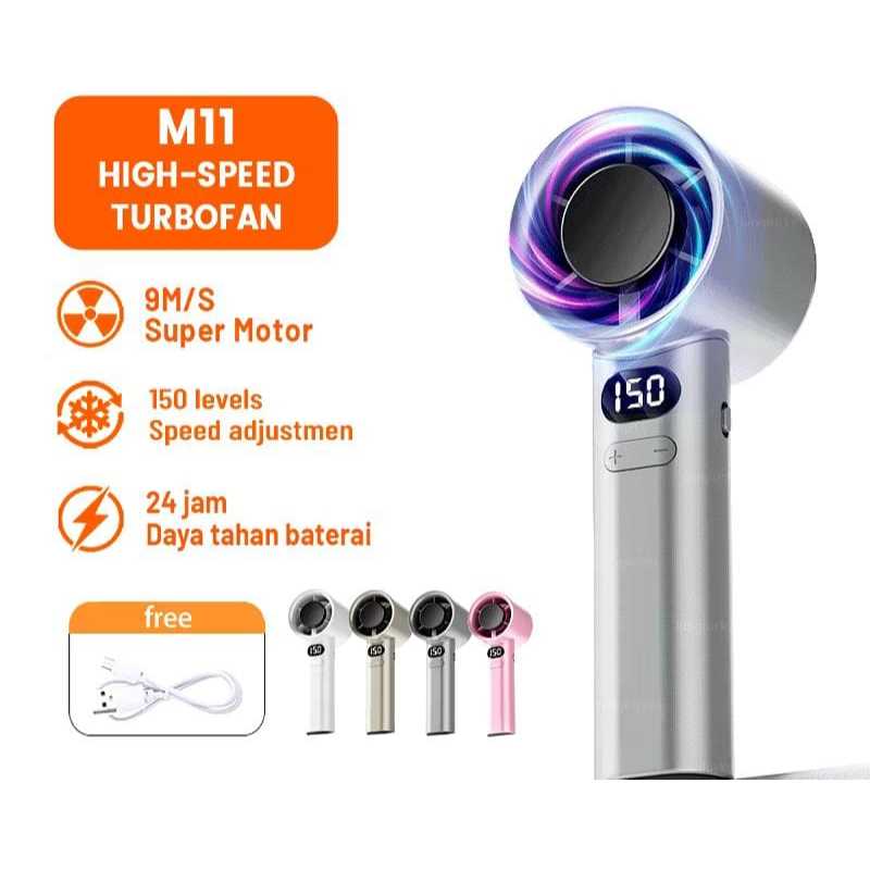 Jual Kipas Turbo M11 Kipas Portable Mini 120 Super Speed Bahan Logam ...