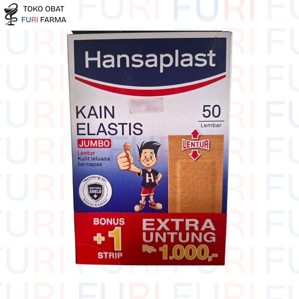 Jual Hansaplast Jumbo | Plester Luka Besar Menutup dan Melindungi Luka ...