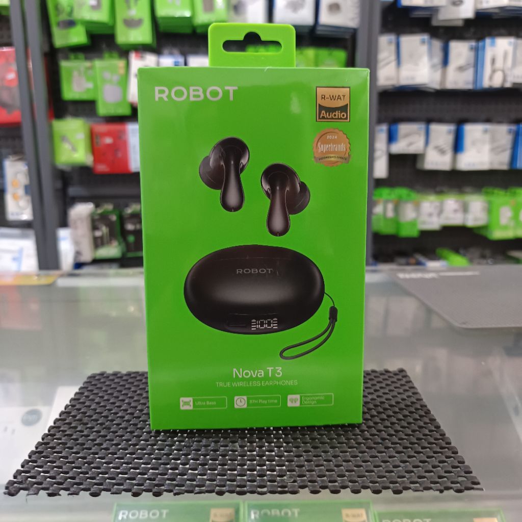 Jual TWS NOVA T3 | ROBOT | WIRELESS HANDSFREE | ULTRA BASS | Shopee ...
