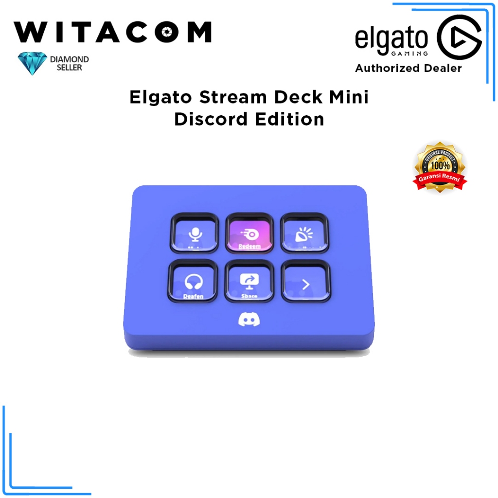 Jual Elgato Stream Deck Mini Discord Edition - Original | Shopee Indonesia