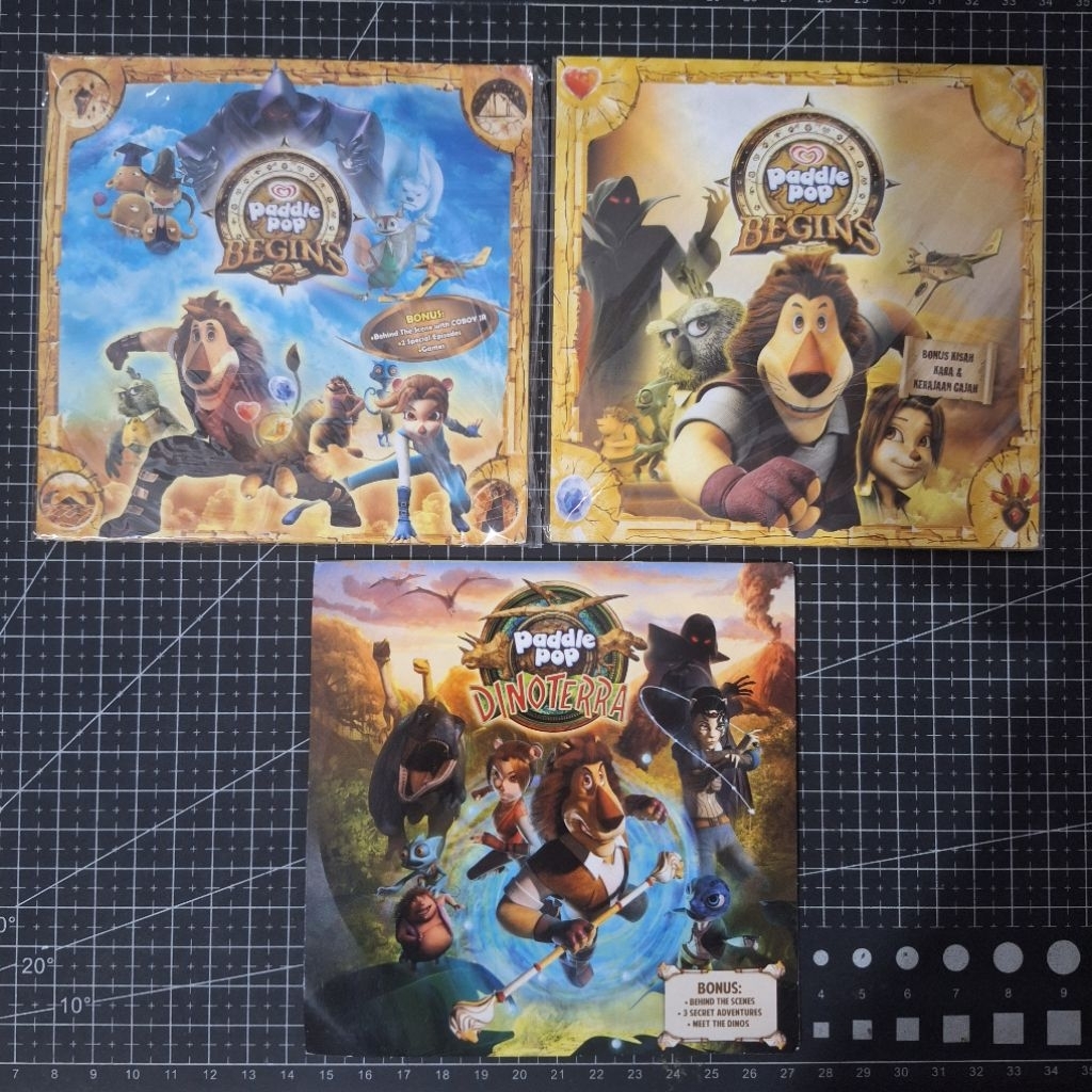 Jual Paddle Pop CD DVD Begins Dinoterra Koleksi Ice Cream Walls ...