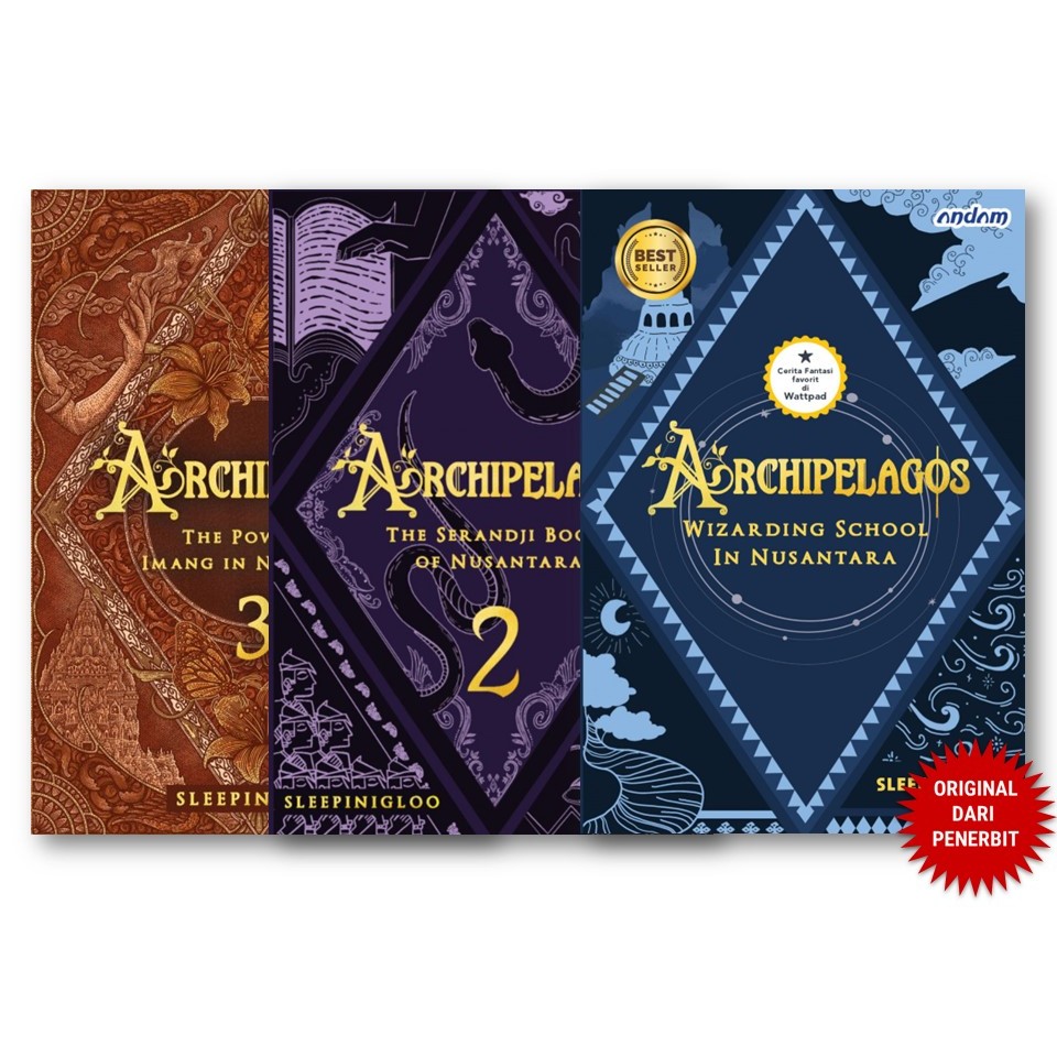 Jual andam - Archipelagos 1-2 dan 3 - Sleepinigloo | Shopee Indonesia