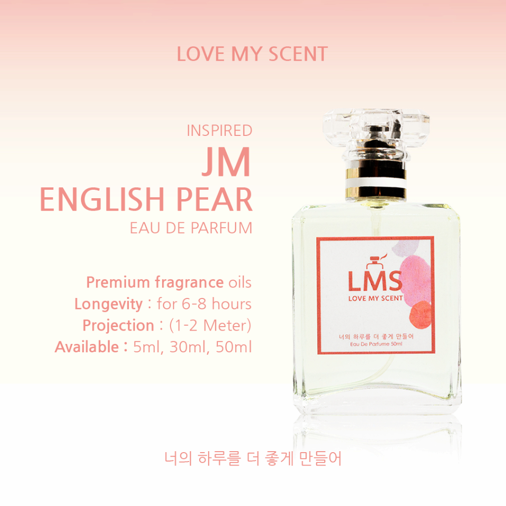 Jual Parfum JM English Pear by Love My Scent - Parfum Stella H2H - Parfum Idol Kpop- Premium ...