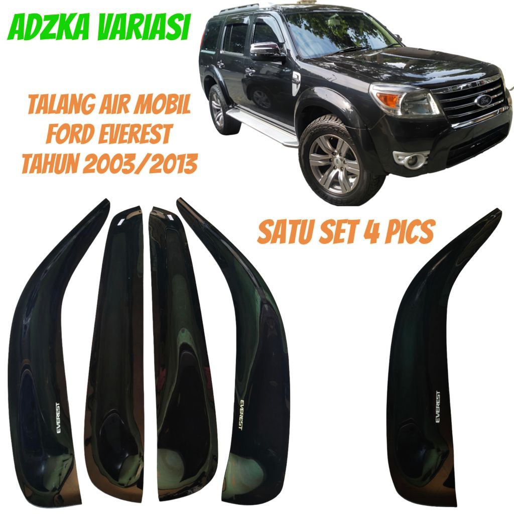 Jual talang air mobil Ford Everest model lebar tahun 2003/2014 | Shopee ...